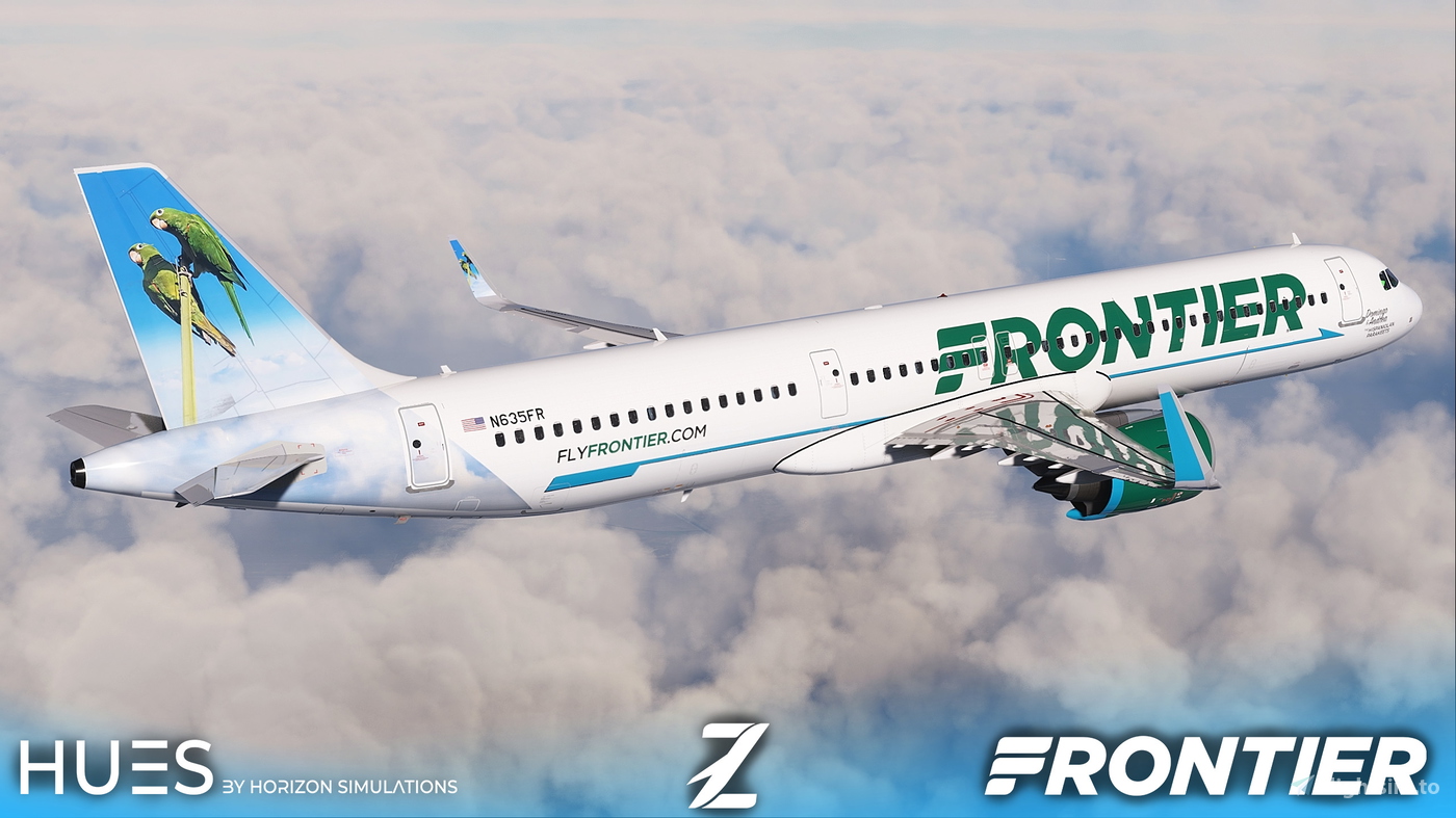 [8K] Frontier Fleet Pack | LatinVFR A321Neo for Microsoft Flight ...