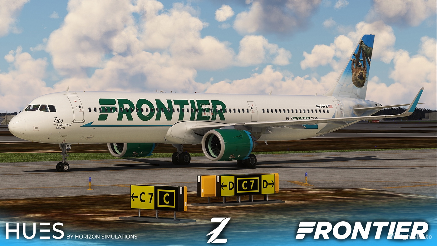 [8K] Frontier Fleet Pack | LatinVFR A321Neo for Microsoft Flight ...