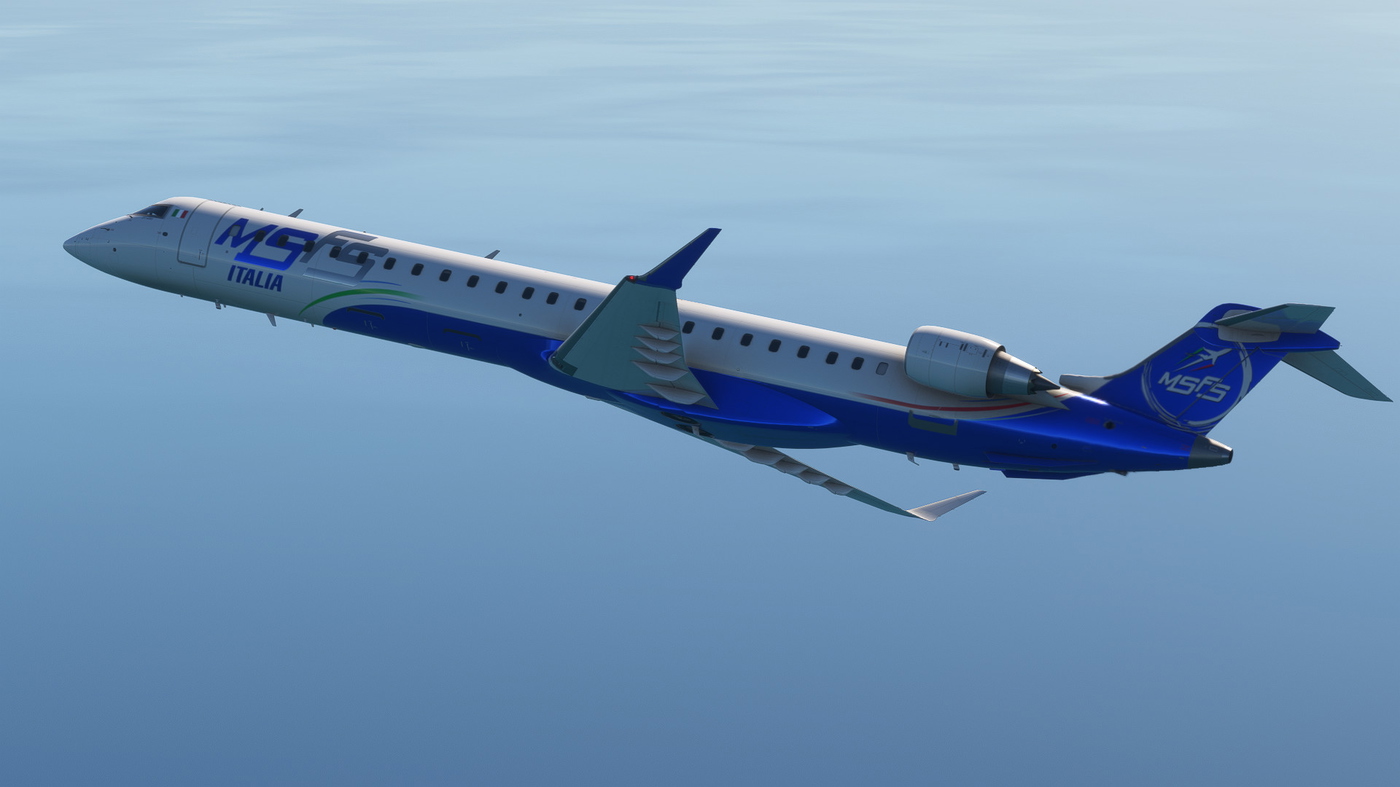 [8K] MSFS Italia Community- Aerosoft CRJ900 for Microsoft Flight ...