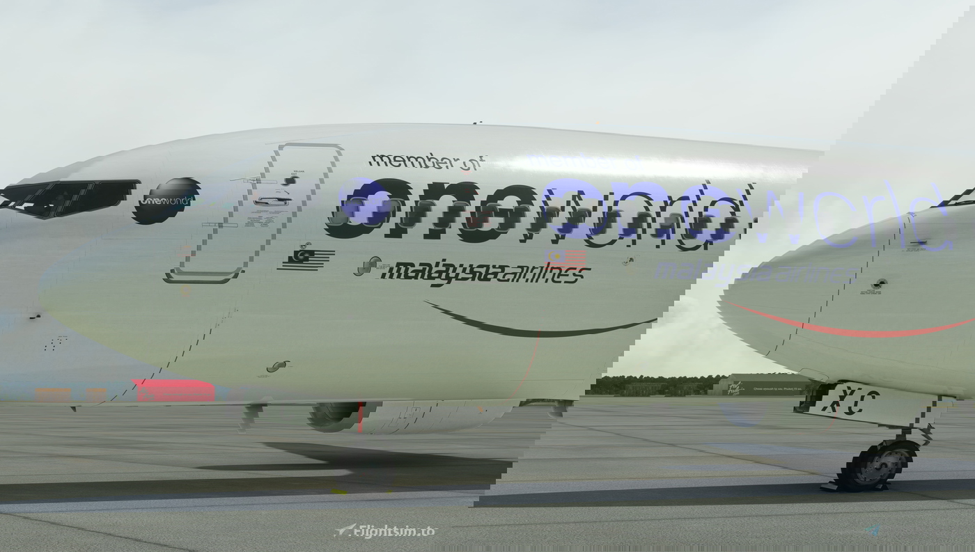 [8K] PMDG 737-800 Malaysia Airlines ("oneworld" c/s) 9M-MXC のために Microsoft Flight Simulator | MSFS
