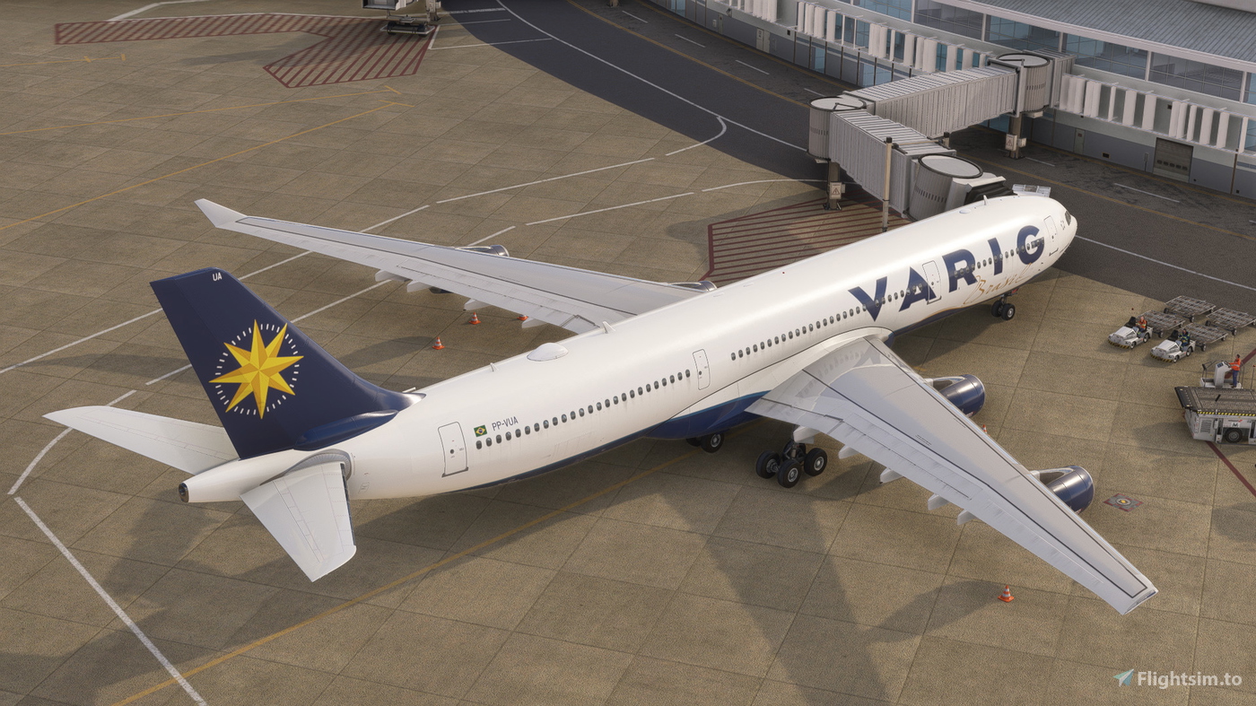 [8k] VARIG A340-300 LatinVFR for Microsoft Flight Simulator | MSFS