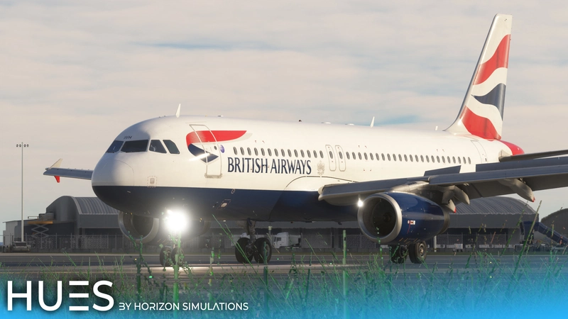[8K+4K EIS1] British Airways G-EUUH | Fenix A320 V2 for Microsoft ...