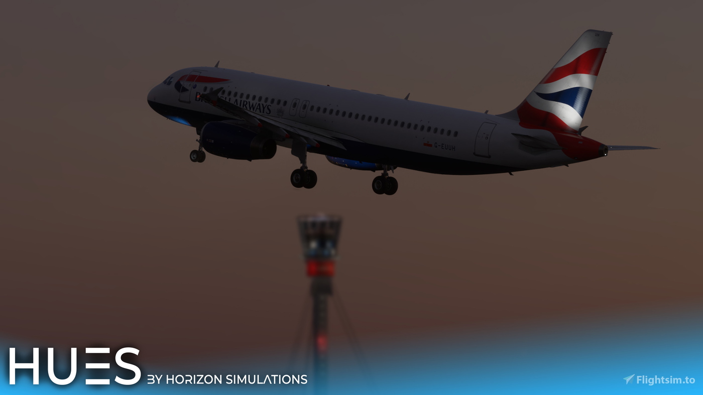 [8K+4K EIS1] British Airways G-EUUH | Fenix A320 V2 for Microsoft ...