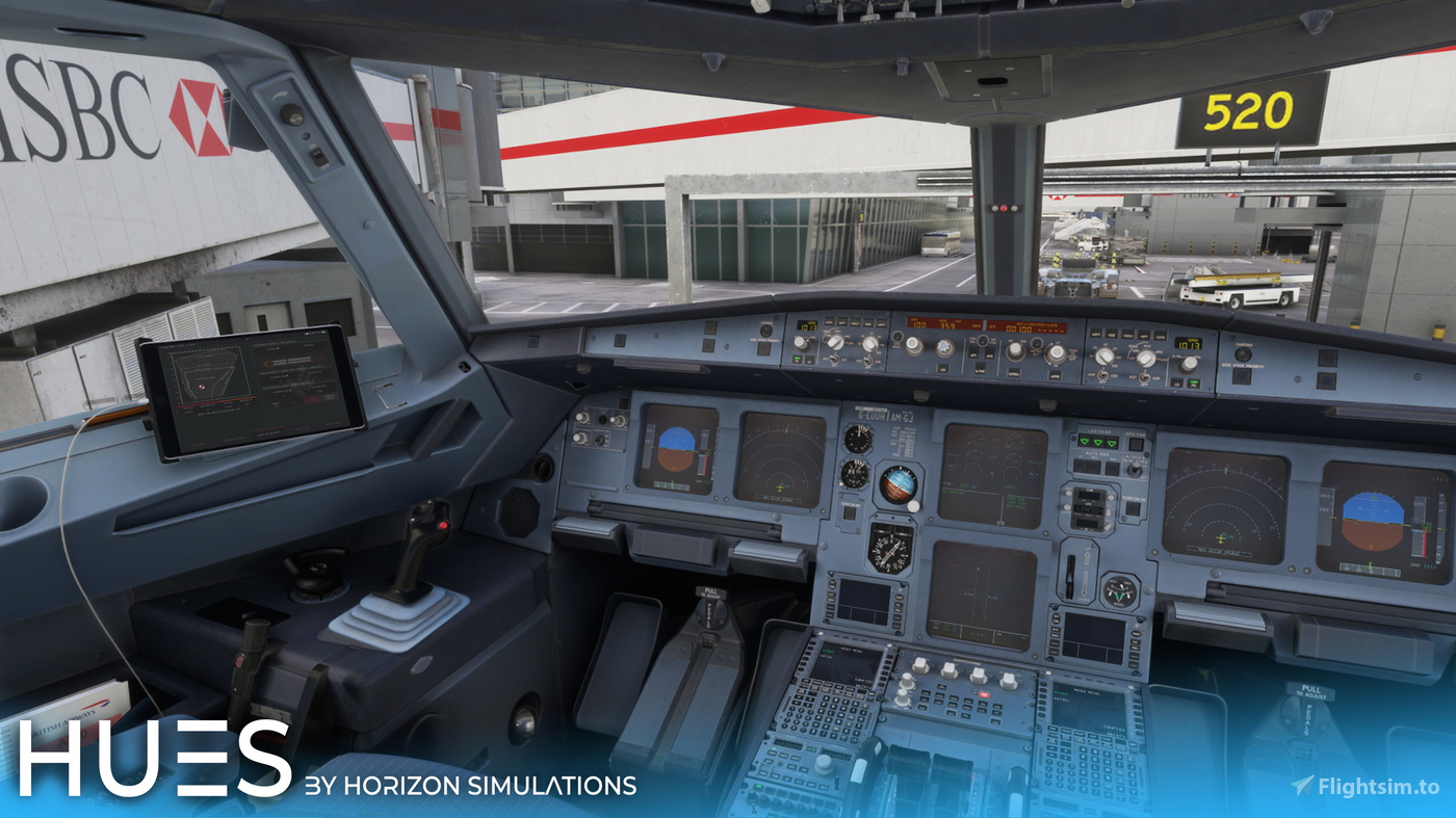 [8K+4K EIS1] British Airways G-EUUH | Fenix A320 V2 for Microsoft Flight Simulator | MSFS