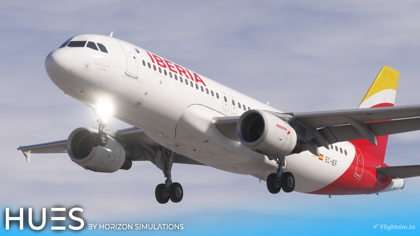 [8K+4K EIS1] Iberia EC-IEF | Fenix A320 V2 for Microsoft Flight Simulator | MSFS