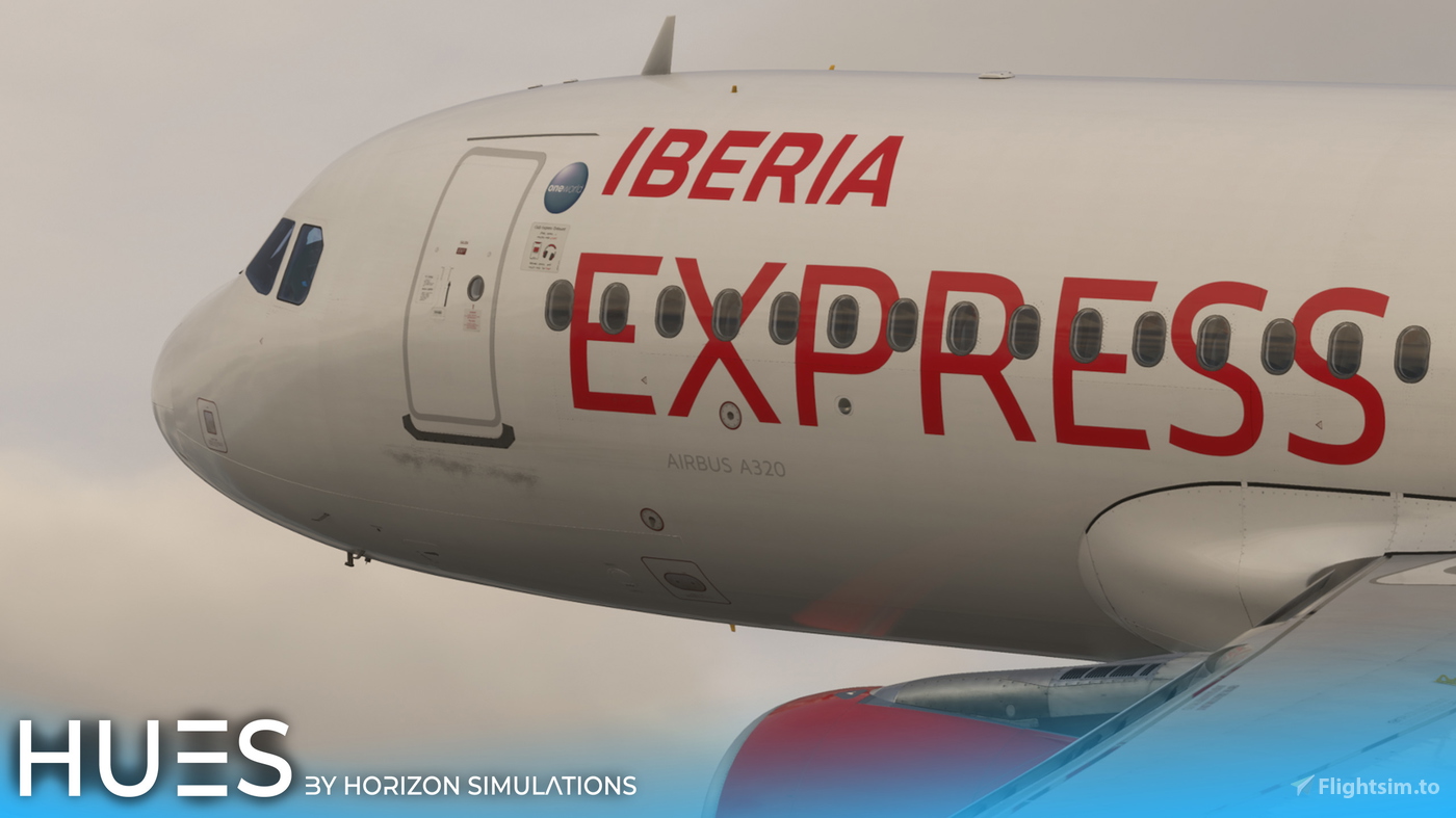 [8K+4K] Iberia Express Pack | Fenix A320 V2 CFM for Microsoft Flight Simulator | MSFS