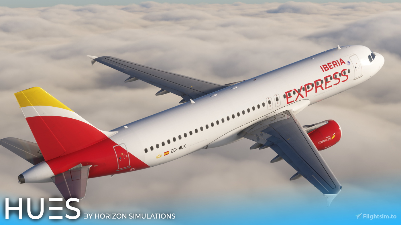 [8K+4K] Iberia Express Pack | Fenix A320 V2 CFM for Microsoft Flight Simulator | MSFS
