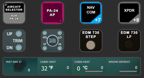 A2A Comanche PA-24 StreamDeck XL & PLUS profile and AAO Scripts for ...