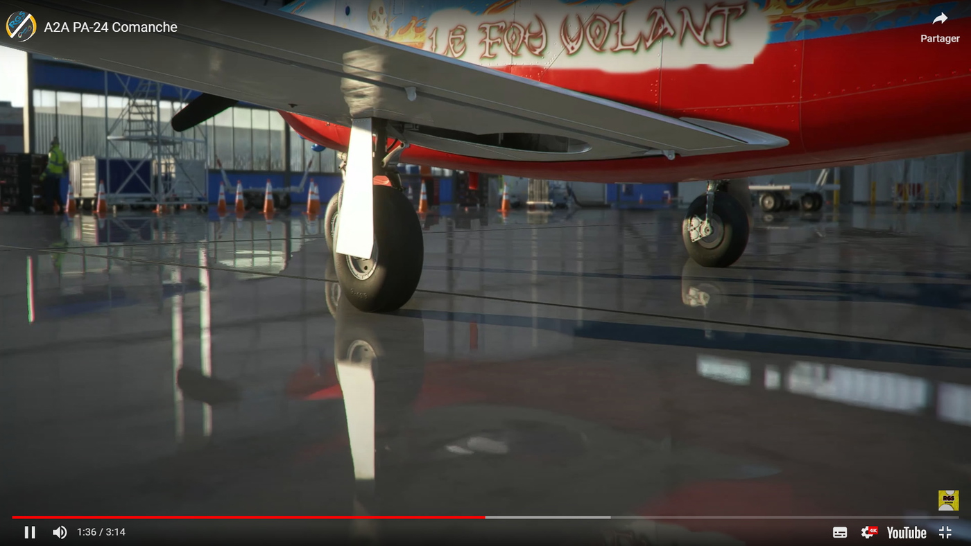 A2A PA-24 Comanche - ( le fou volant) fait Par RGSfrancevoyage for ...