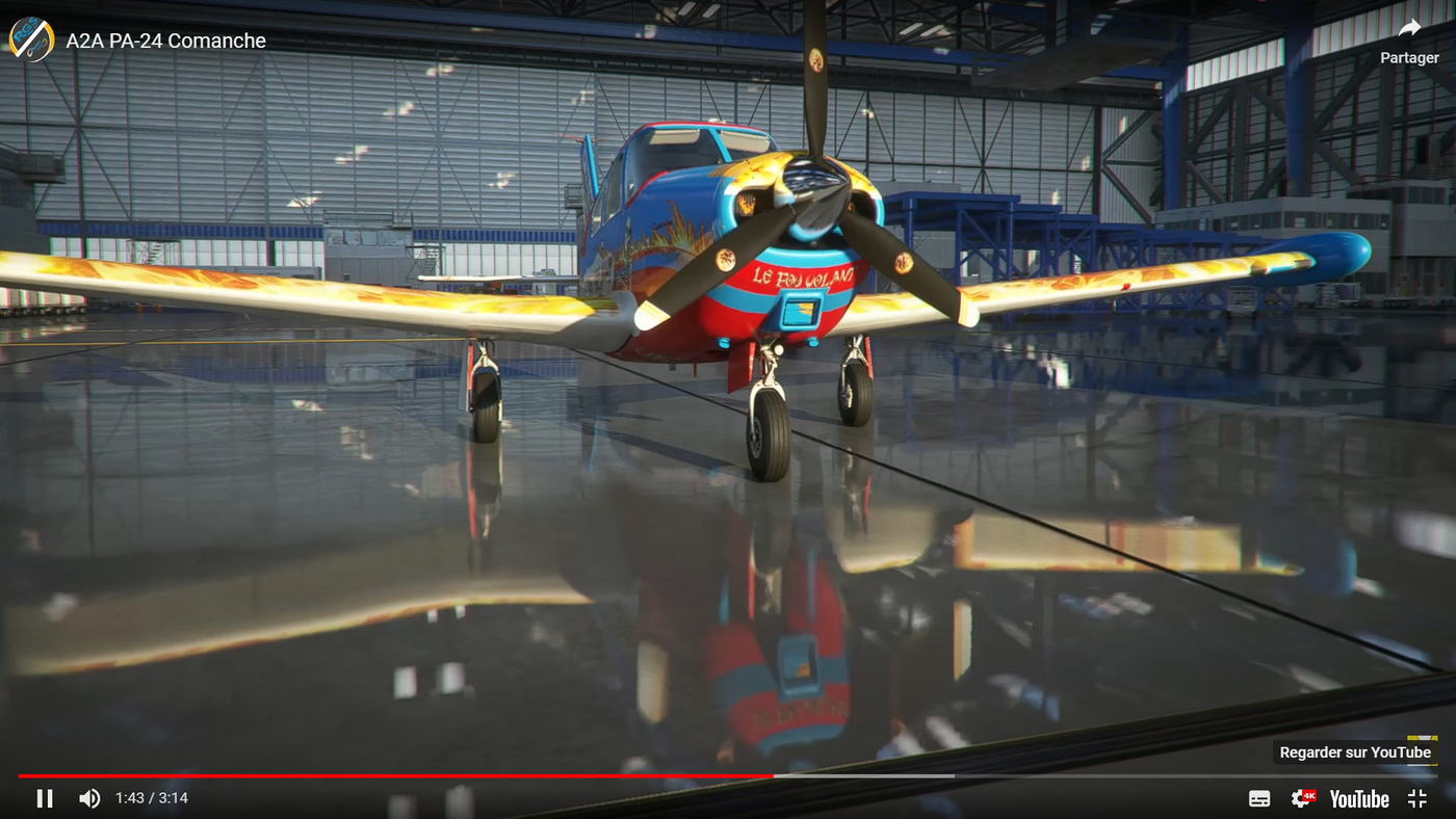 A2A PA-24 Comanche - ( le fou volant) fait Par RGSfrancevoyage for ...