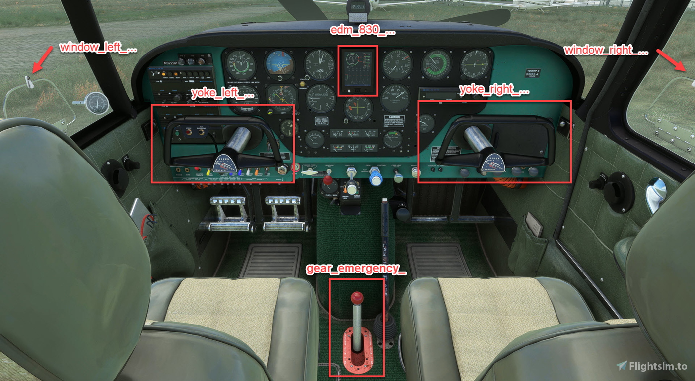 A2A PA-24 Comanche scripts for Lorby's Axis And Ohs (AAO) for Microsoft ...