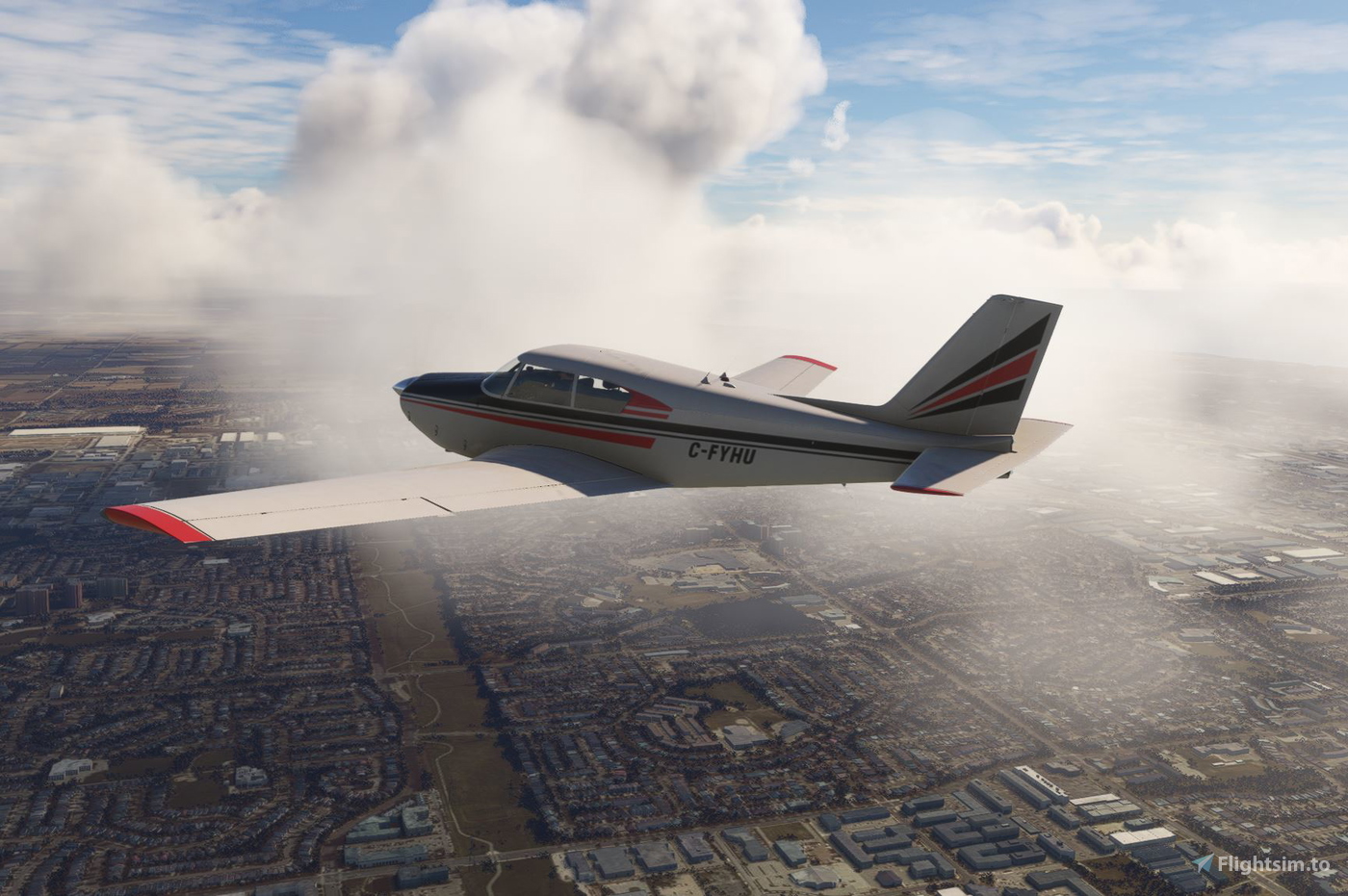 A2A PA24 Comanche C-FYHU + RTW80 for Microsoft Flight Simulator | MSFS