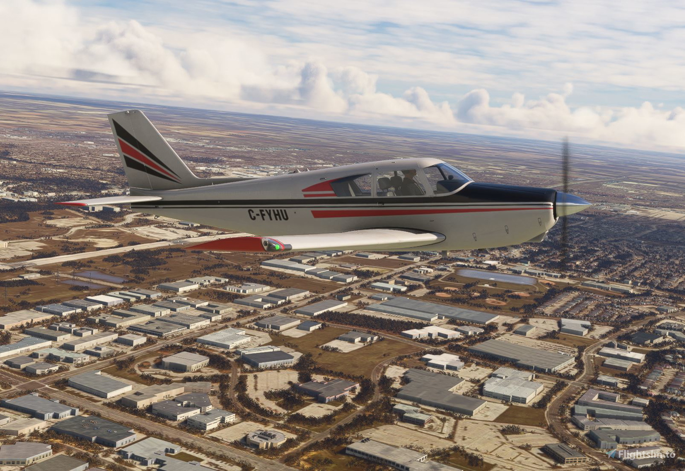 A2A PA24 Comanche C-FYHU + RTW80 for Microsoft Flight Simulator | MSFS