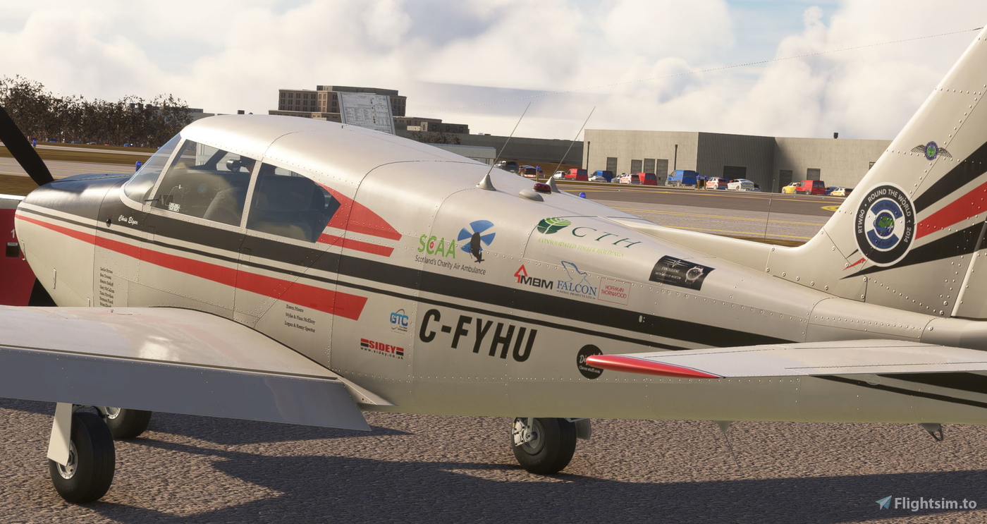A2A PA24 Comanche C-FYHU + RTW80 for Microsoft Flight Simulator | MSFS