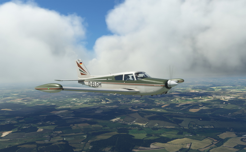 A2A PA24 Comanche D-ELGM for Microsoft Flight Simulator | MSFS