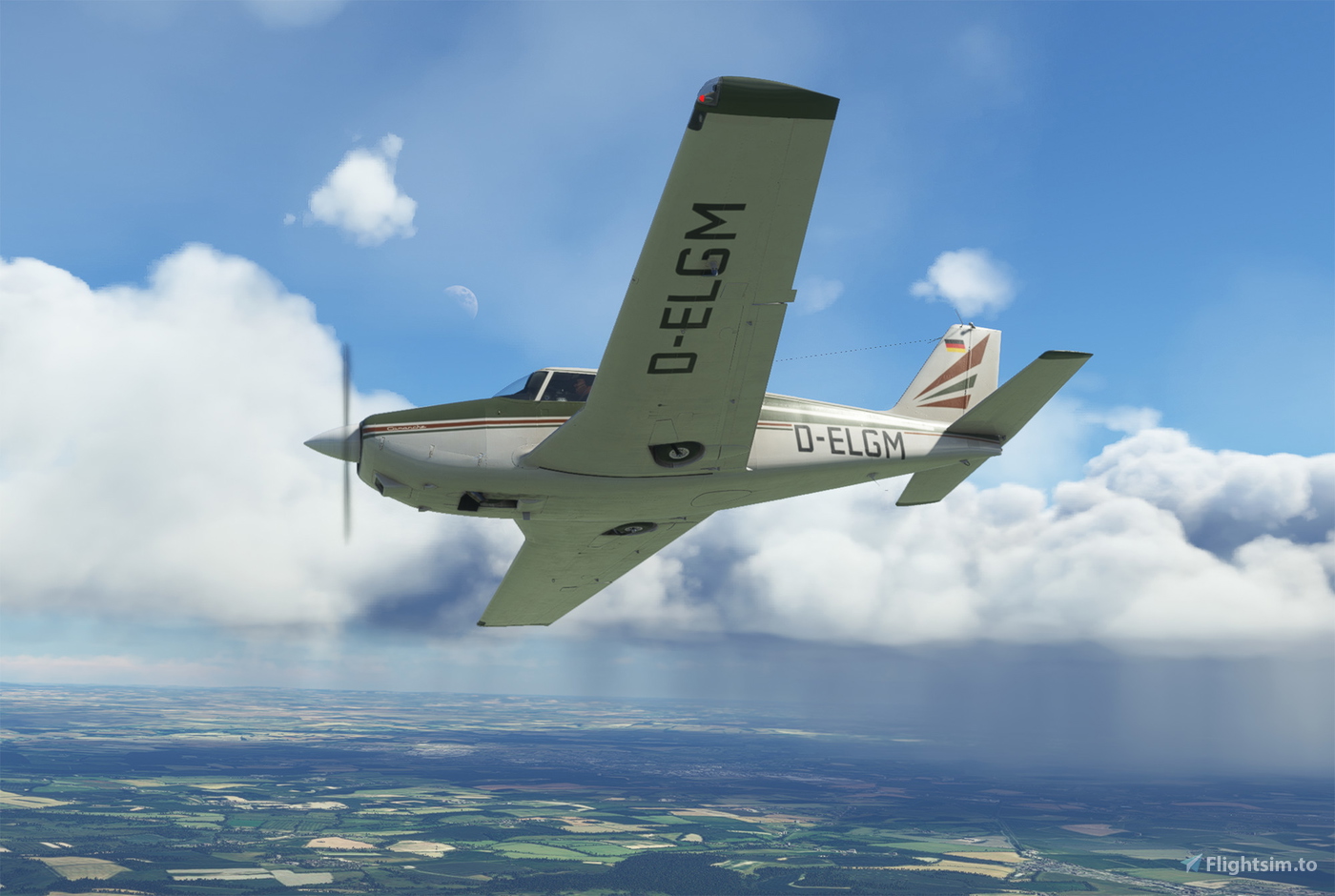 A2A PA24 Comanche D-ELGM for Microsoft Flight Simulator | MSFS