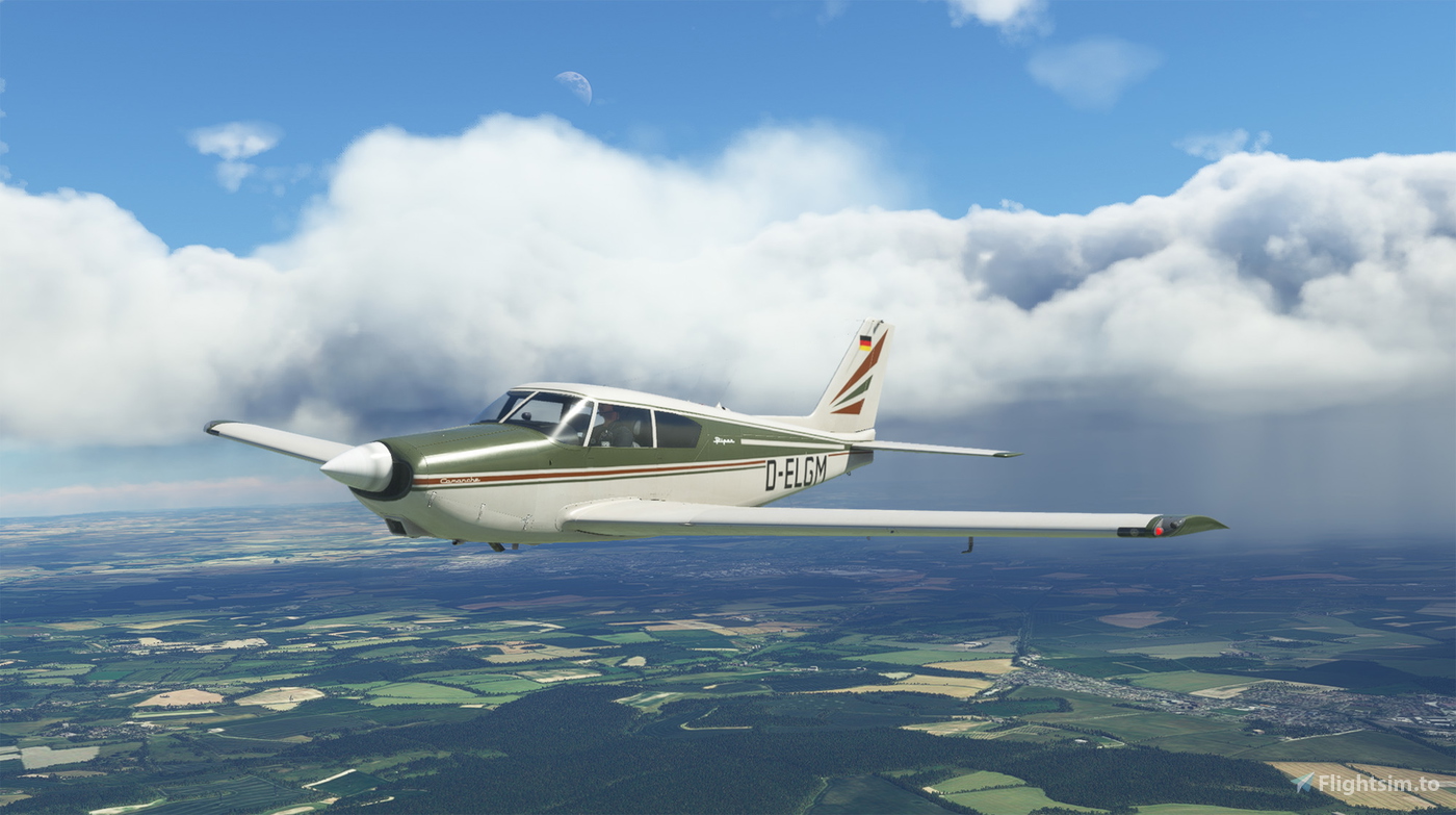 A2A PA24 Comanche D-ELGM for Microsoft Flight Simulator | MSFS