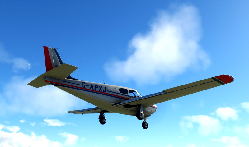 A2A PA24 Comanche G-APXJ for Microsoft Flight Simulator | MSFS