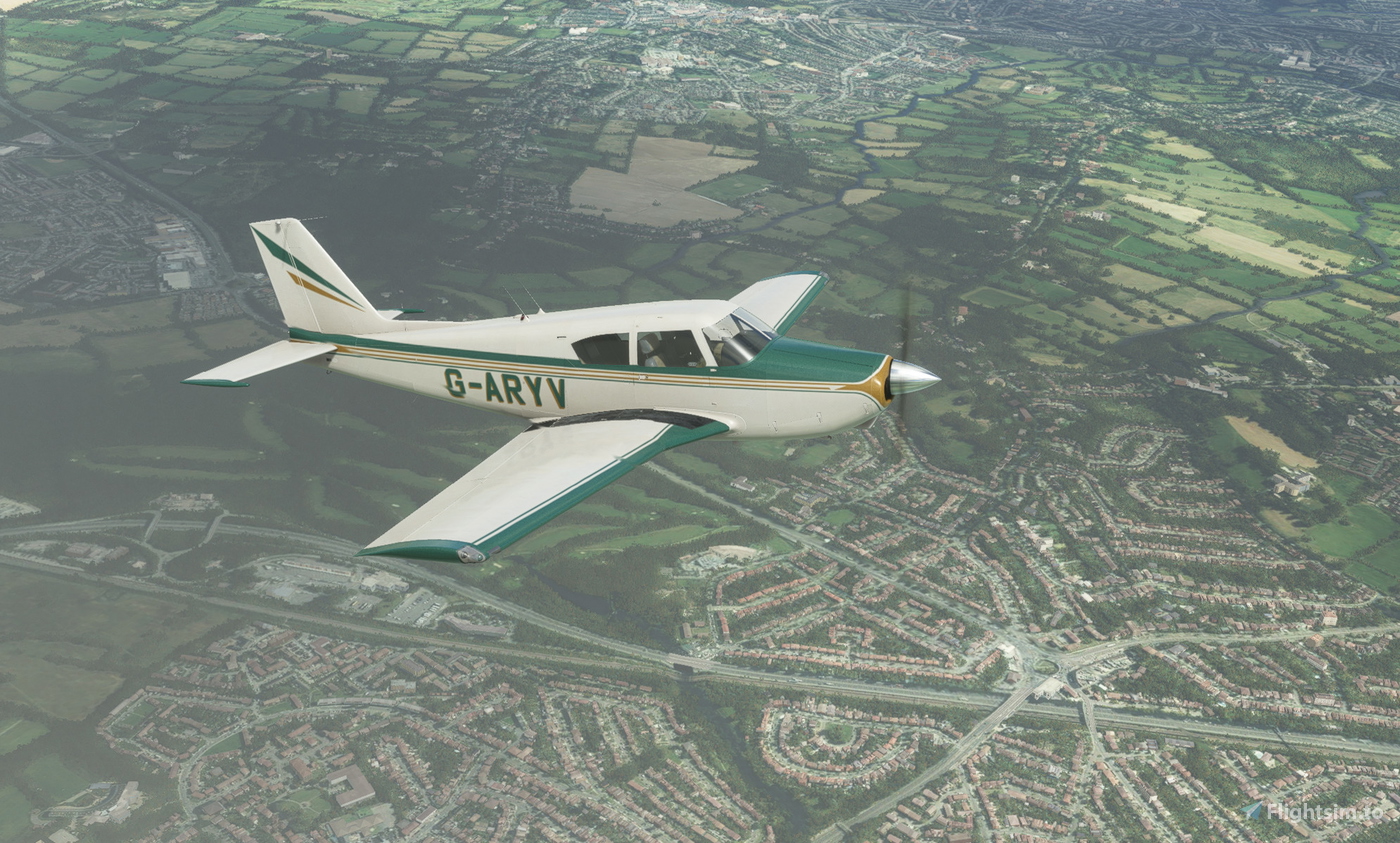 A2A PA24 Comanche G-ARYV for Microsoft Flight Simulator | MSFS