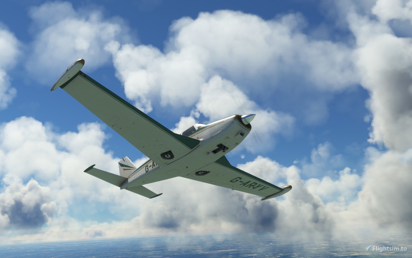 A2A PA24 Comanche G-ARYV for Microsoft Flight Simulator | MSFS