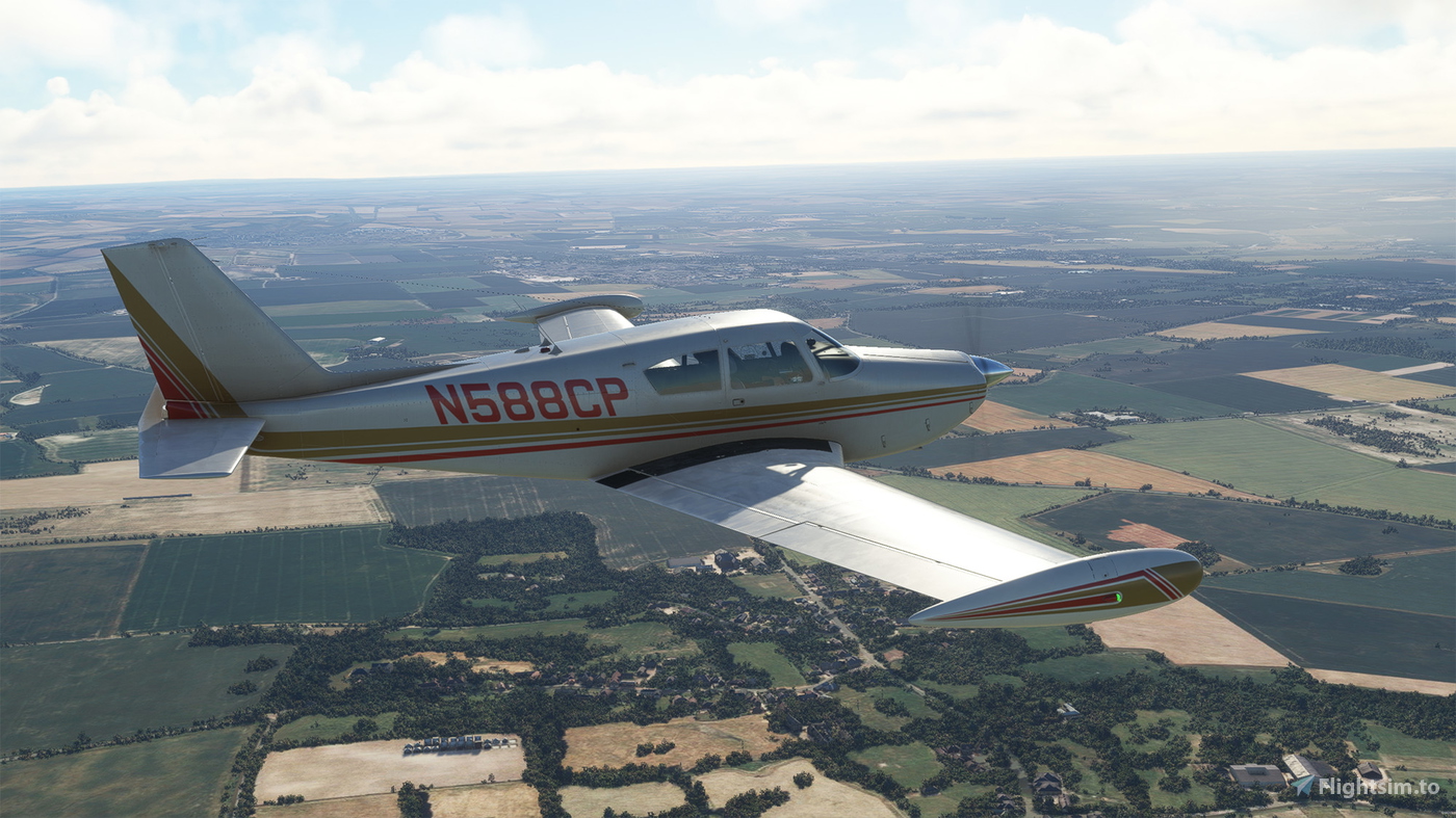 A2A PA24 Comanche N588CP for Microsoft Flight Simulator | MSFS