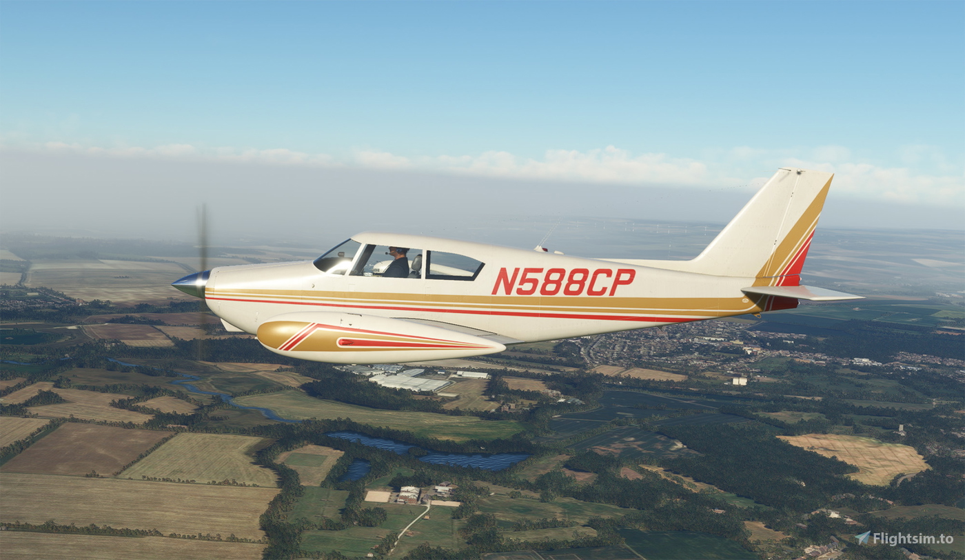 A2A PA24 Comanche N588CP for Microsoft Flight Simulator | MSFS
