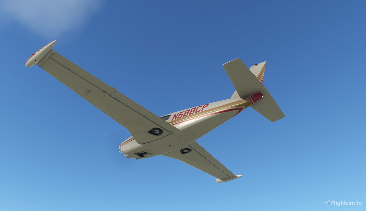 A2A PA24 Comanche N588CP for Microsoft Flight Simulator | MSFS