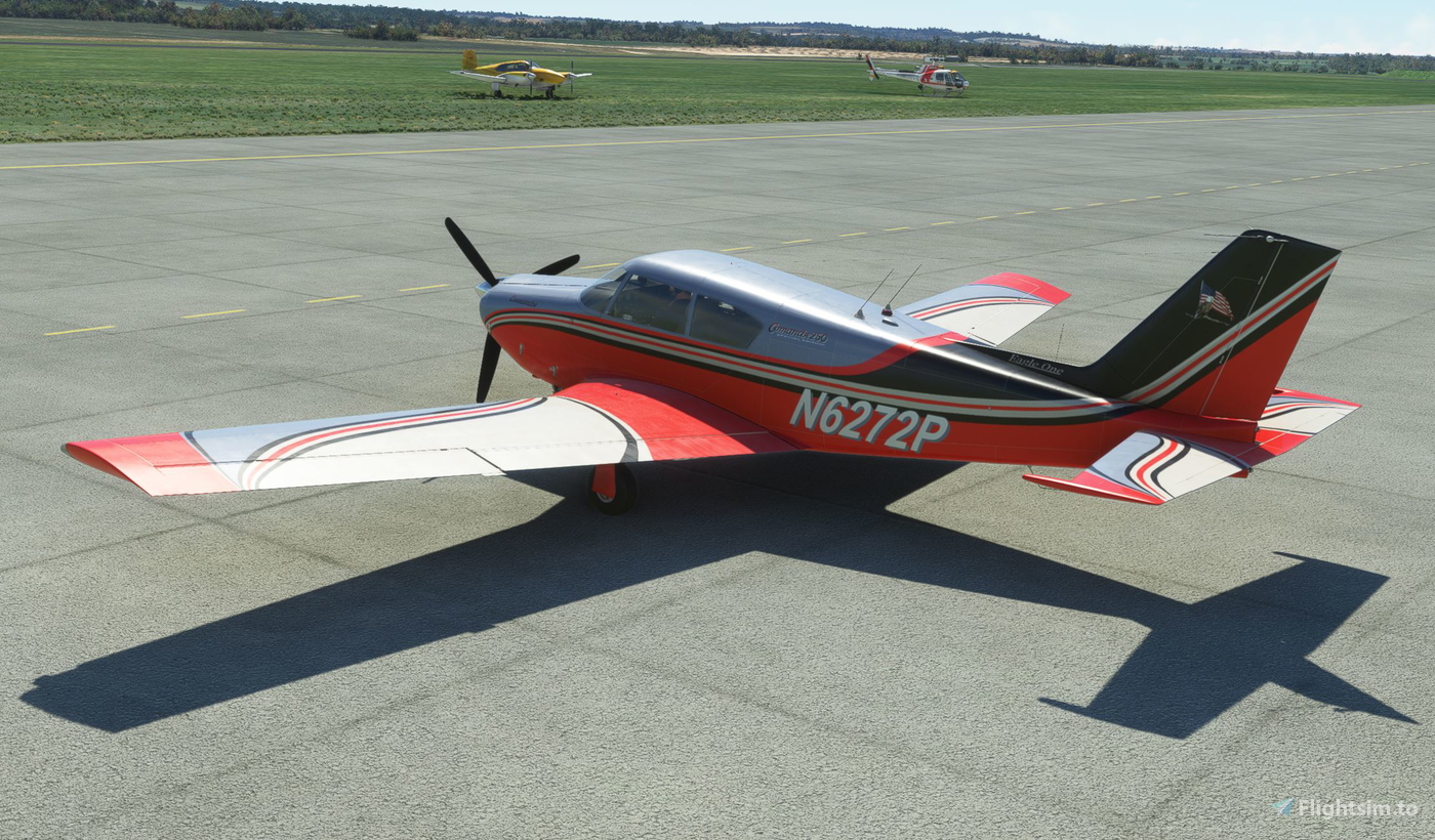 A2A PA24 Comanche N6272P for Microsoft Flight Simulator | MSFS