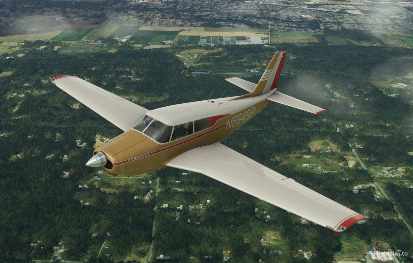 A2A PA24 Comanche N6949P for Microsoft Flight Simulator | MSFS