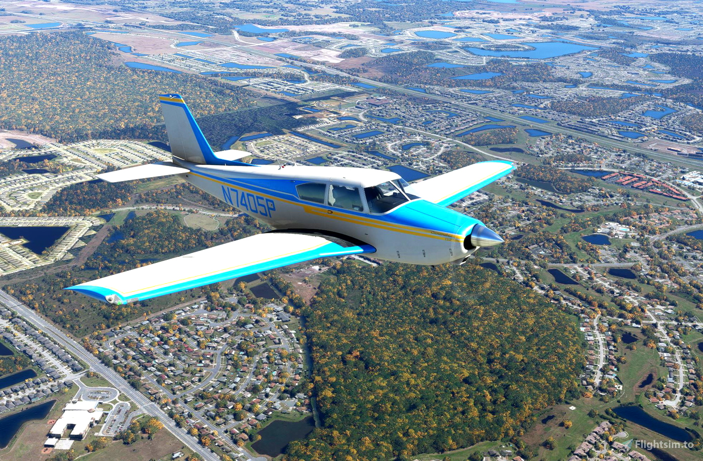 A2A PA24 Comanche N7405P for Microsoft Flight Simulator | MSFS