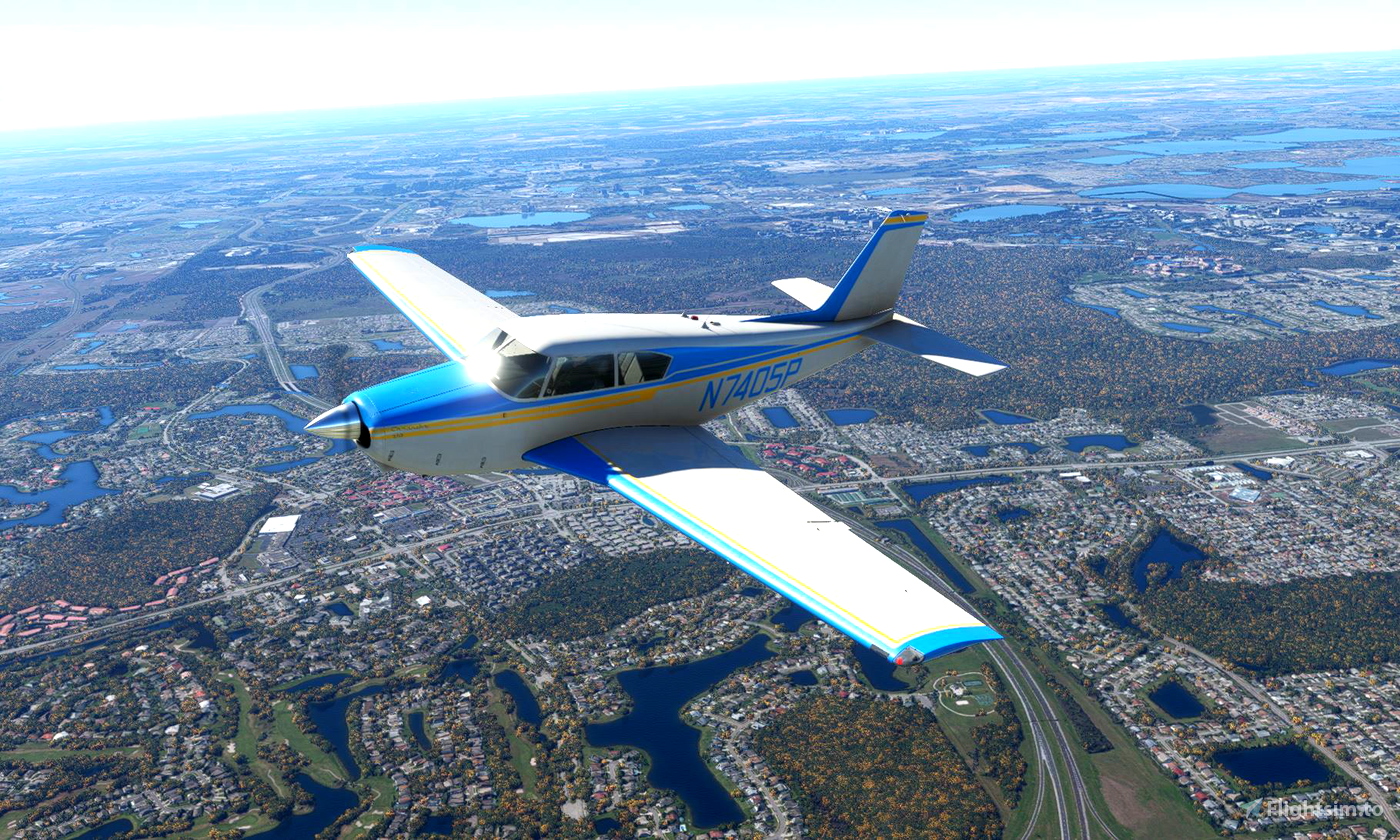 A2A PA24 Comanche N7405P for Microsoft Flight Simulator | MSFS