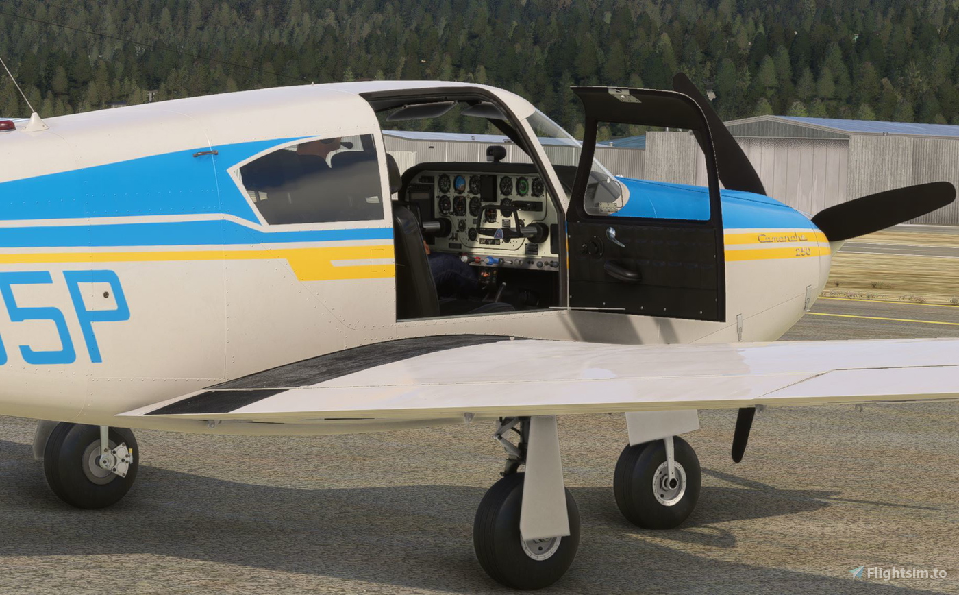A2A PA24 Comanche N7405P for Microsoft Flight Simulator | MSFS