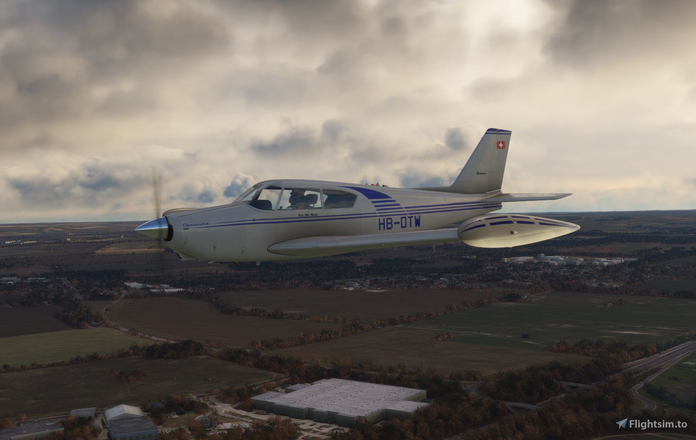 A2A PA24 ComancheHB-OTW for Microsoft Flight Simulator | MSFS