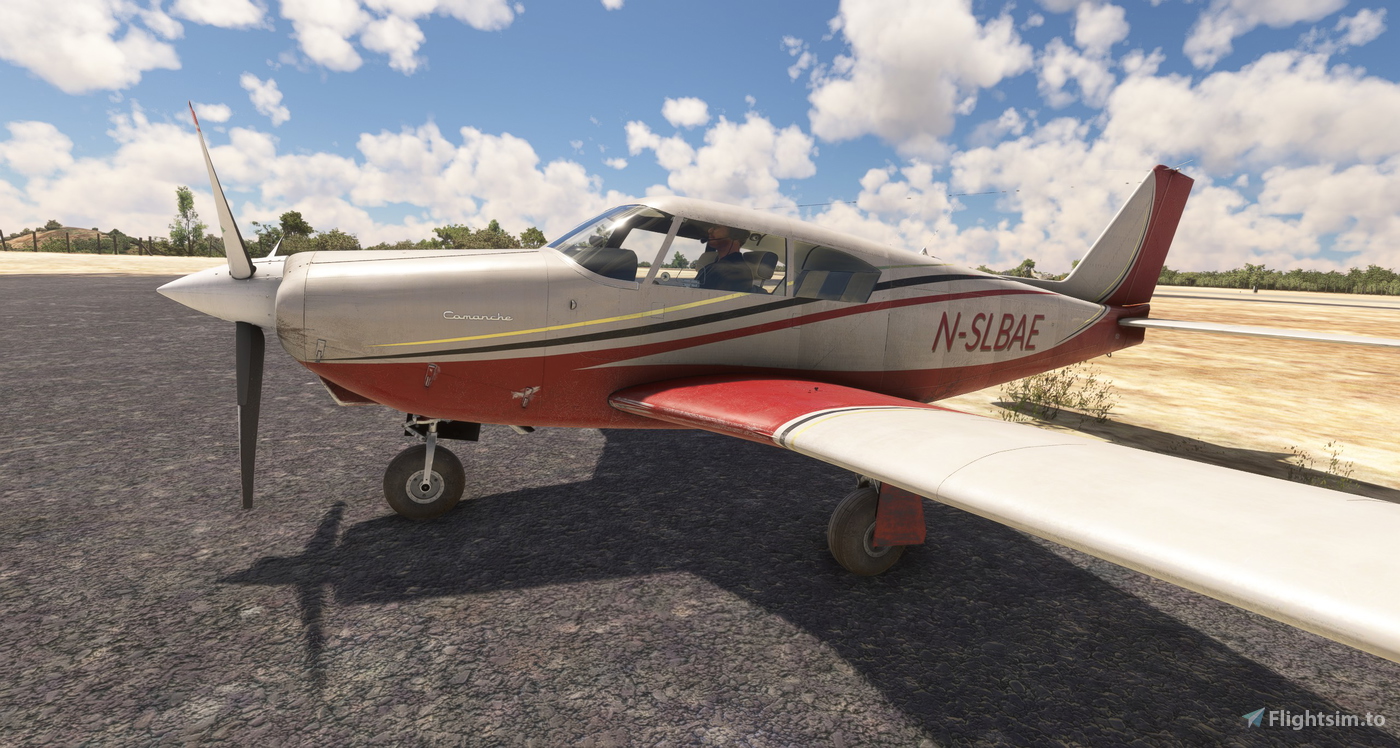 DIRTY A2A Piper PA-24 Comanche Default Liveries for Microsoft Flight ...