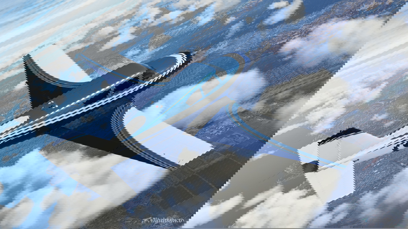 A2A Piper PA-24 Comanche N8298P + Custom Registration for Microsoft Flight Simulator | MSFS