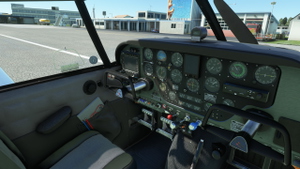 A2A Piper PA24-250 Comanche - Dark Grey Interior with Dark Brushed ...