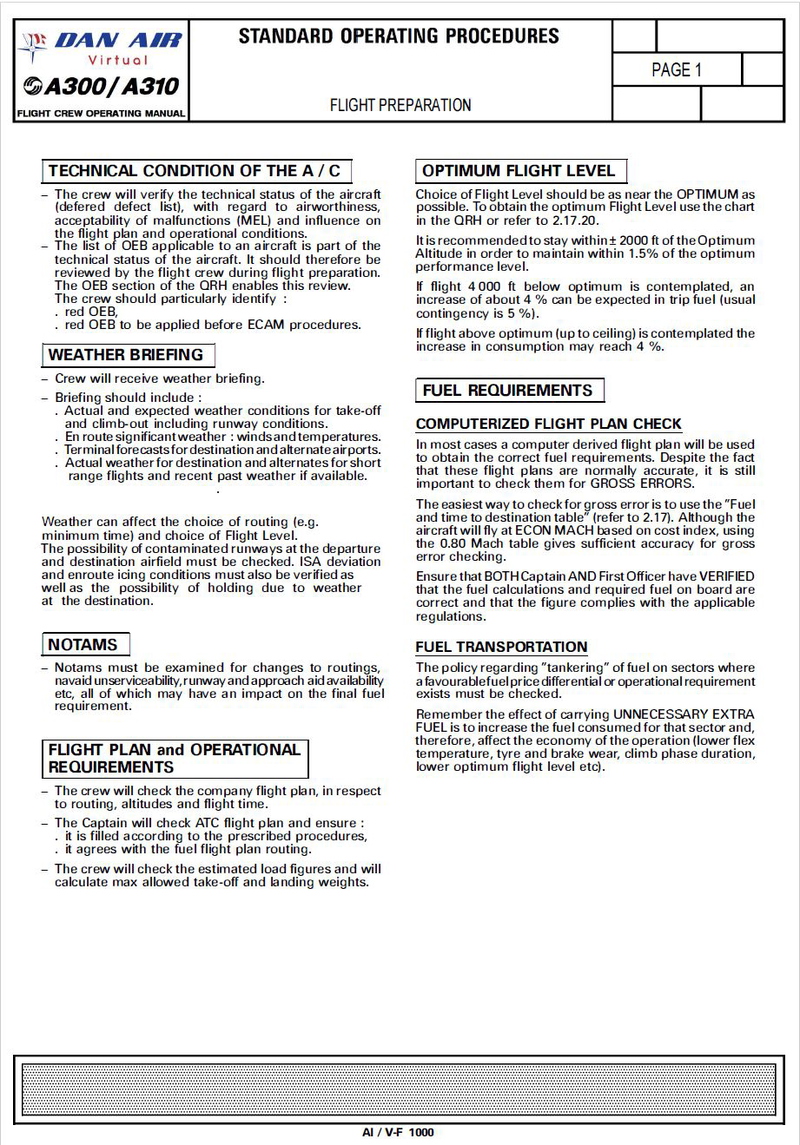Checklists for iniBuilds Airbus A300 on Microsoft Flight Simulator