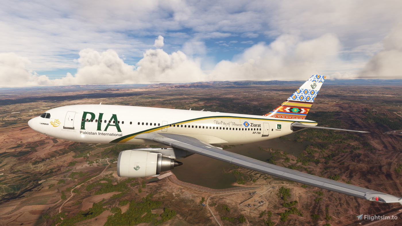 [A310-300] Pakistan International Airlines (PIA) Livery - Ziarat for ...