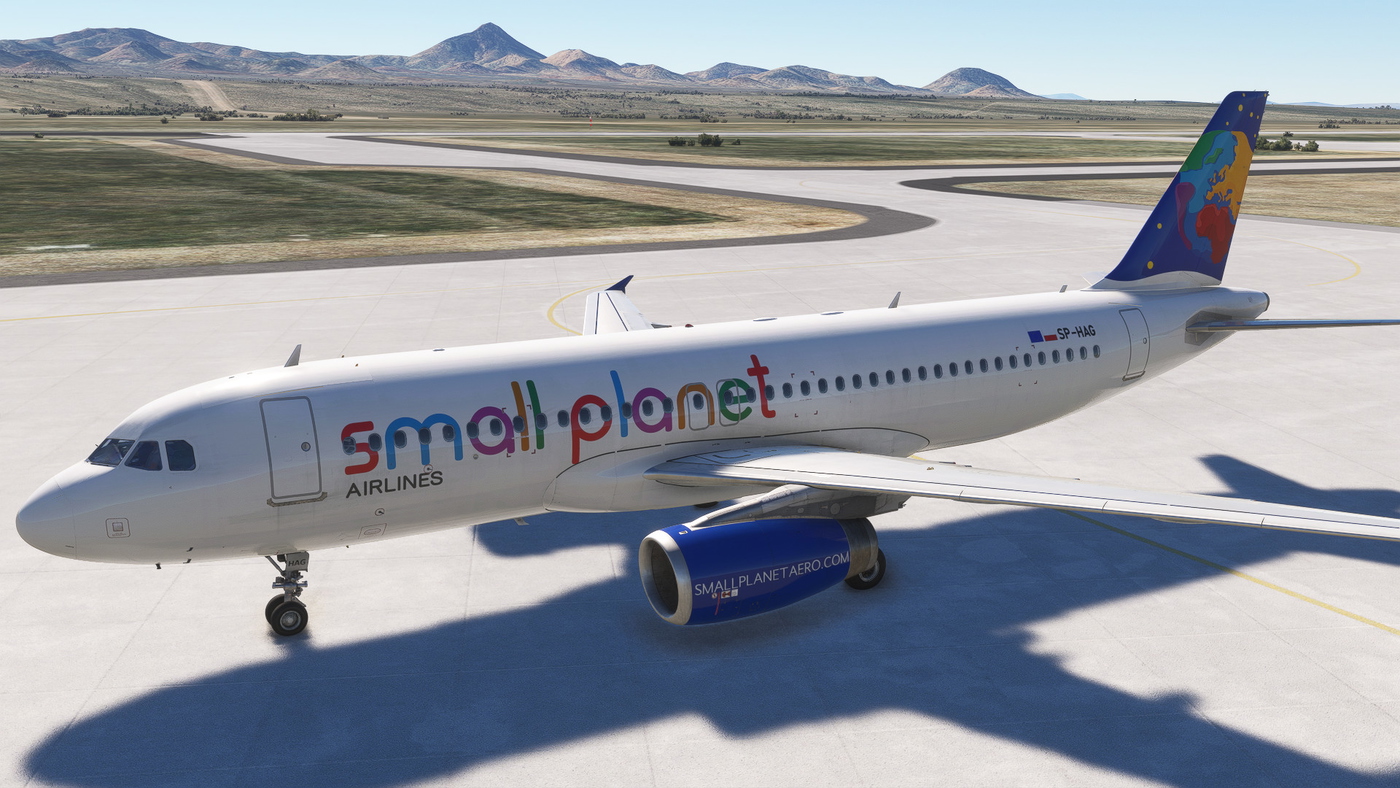 Fenix A320 Small Planet Poland Livery Pack [8K + EIS1] for Microsoft ...