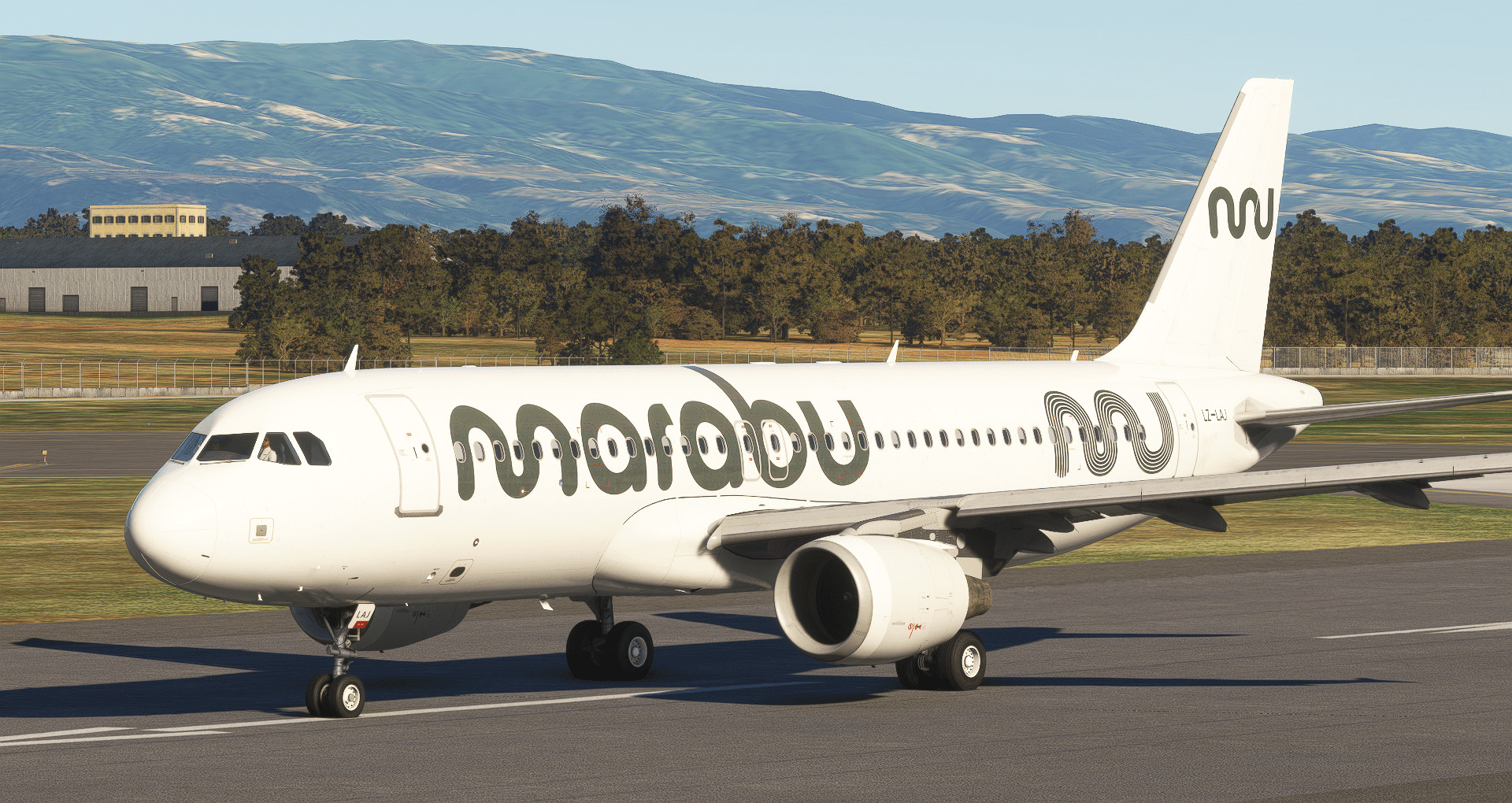 A320-214 Marabu - LZ-LAJ (Operatetd by European Air Charter) - MSFS Add ...