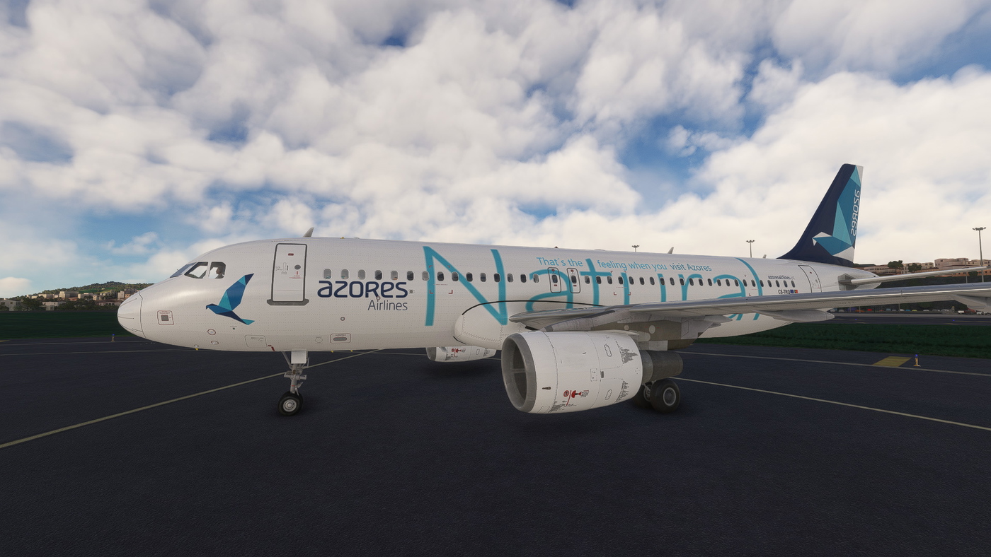 A320 Azores Airlines Natural for Microsoft Flight Simulator | MSFS