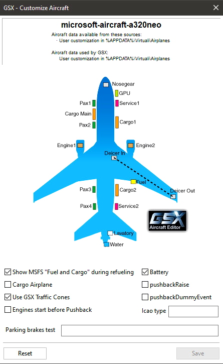A320 Neo (Ini builds) Gsx profile for Microsoft Flight Simulator | MSFS