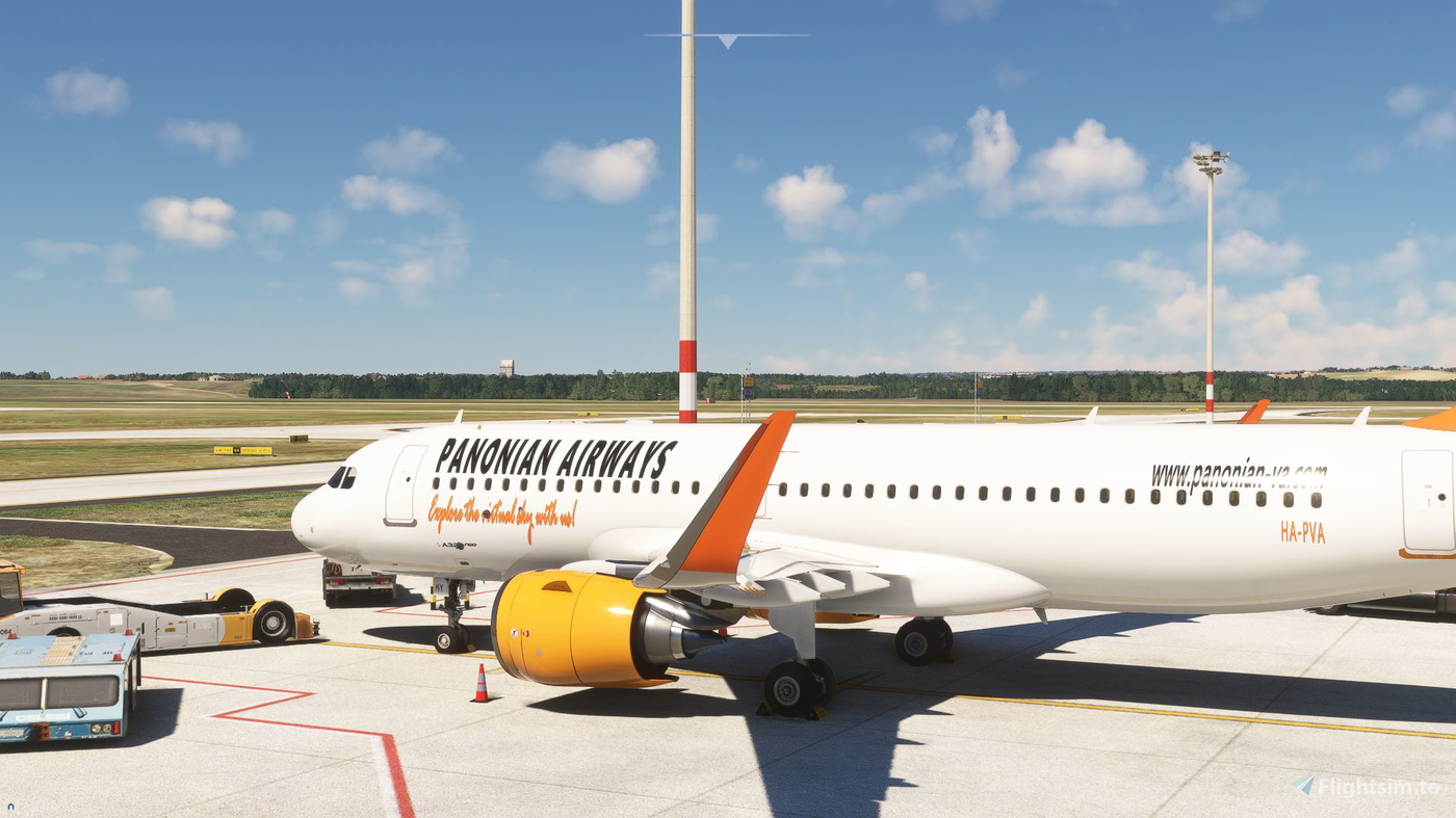 A320 Neo Panonian Virtual Airways - Standard Livery for Microsoft ...