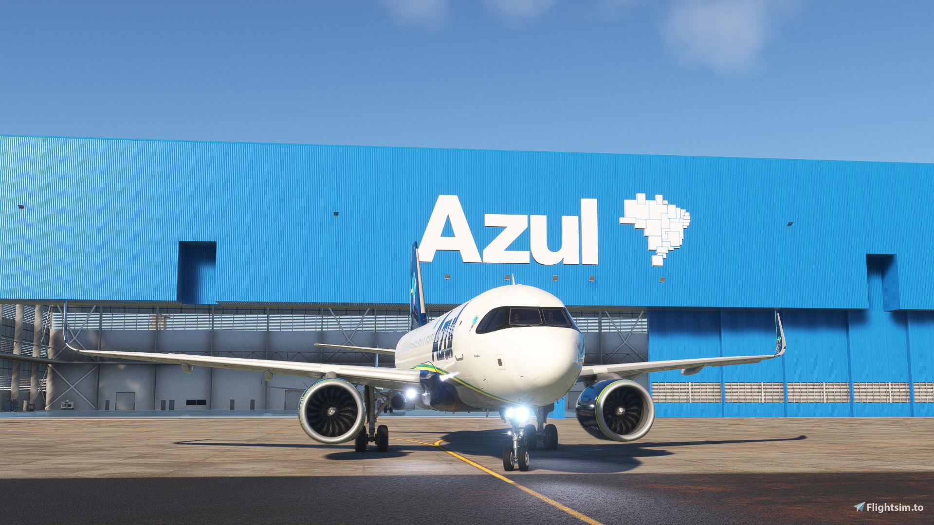 A320 V2 Inibuilds - Azul linhas Aéreas (PR-YRA) - MSFS Add-on ...