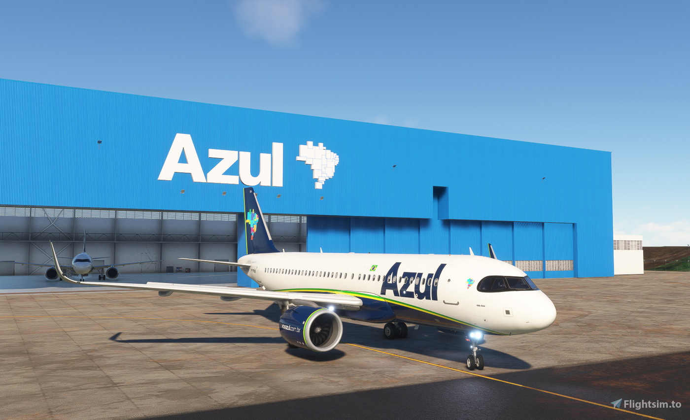 A320 V2 Inibuilds - Azul linhas Aéreas (PR-YRA) for Microsoft Flight ...