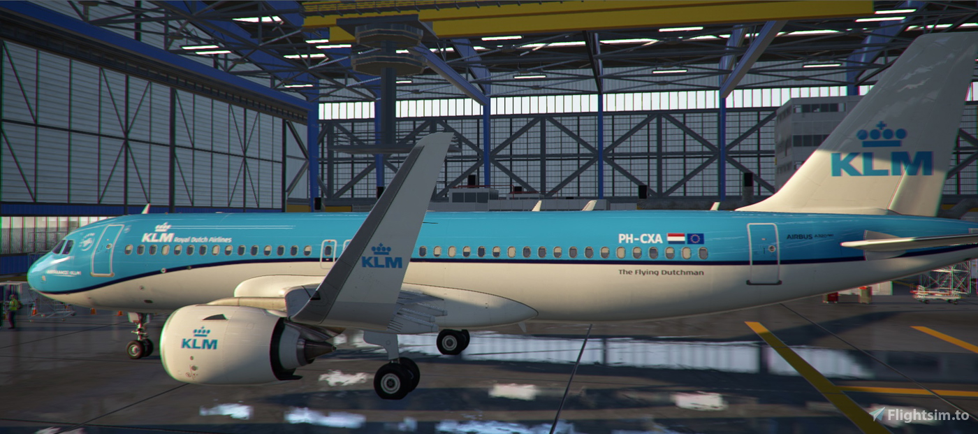 A320-V2-KLM (iniBuilds/Microsoft) for Microsoft Flight Simulator | MSFS