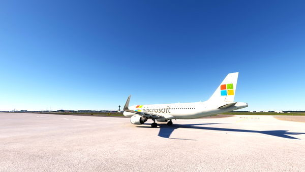 A320Neo Google livery for Microsoft Flight Simulator | MSFS