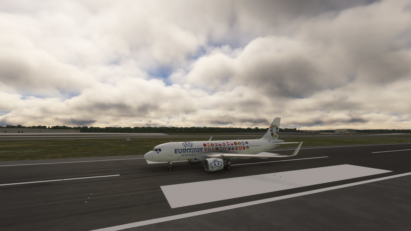 A320neo UEFA Euro 2024 livery for Microsoft Flight Simulator | MSFS