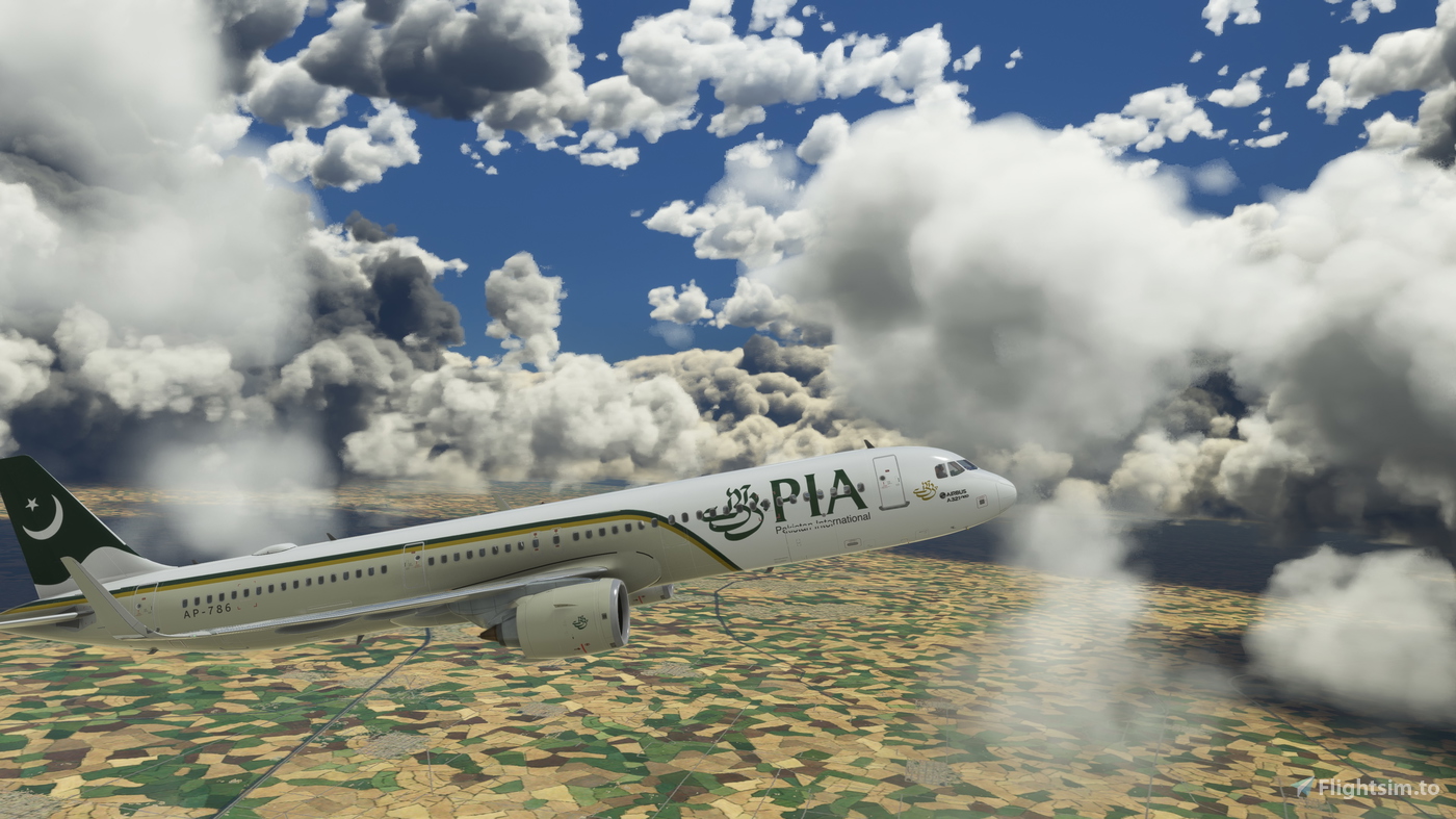 [A321] Pakistan International Airlines (PIA) Livery for Microsoft ...
