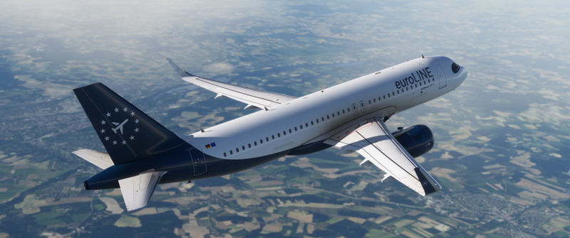 [A32NX] euroLine Virtual Airline Livery [Fictional] for Microsoft ...